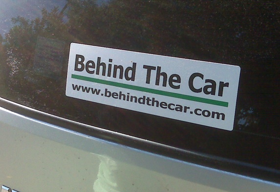 "Behind The Car" now behind the car (literally) | Rajesh Setty